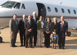 Forcht Bank group visits Waco, Tx - Forcht Group of Kentucky