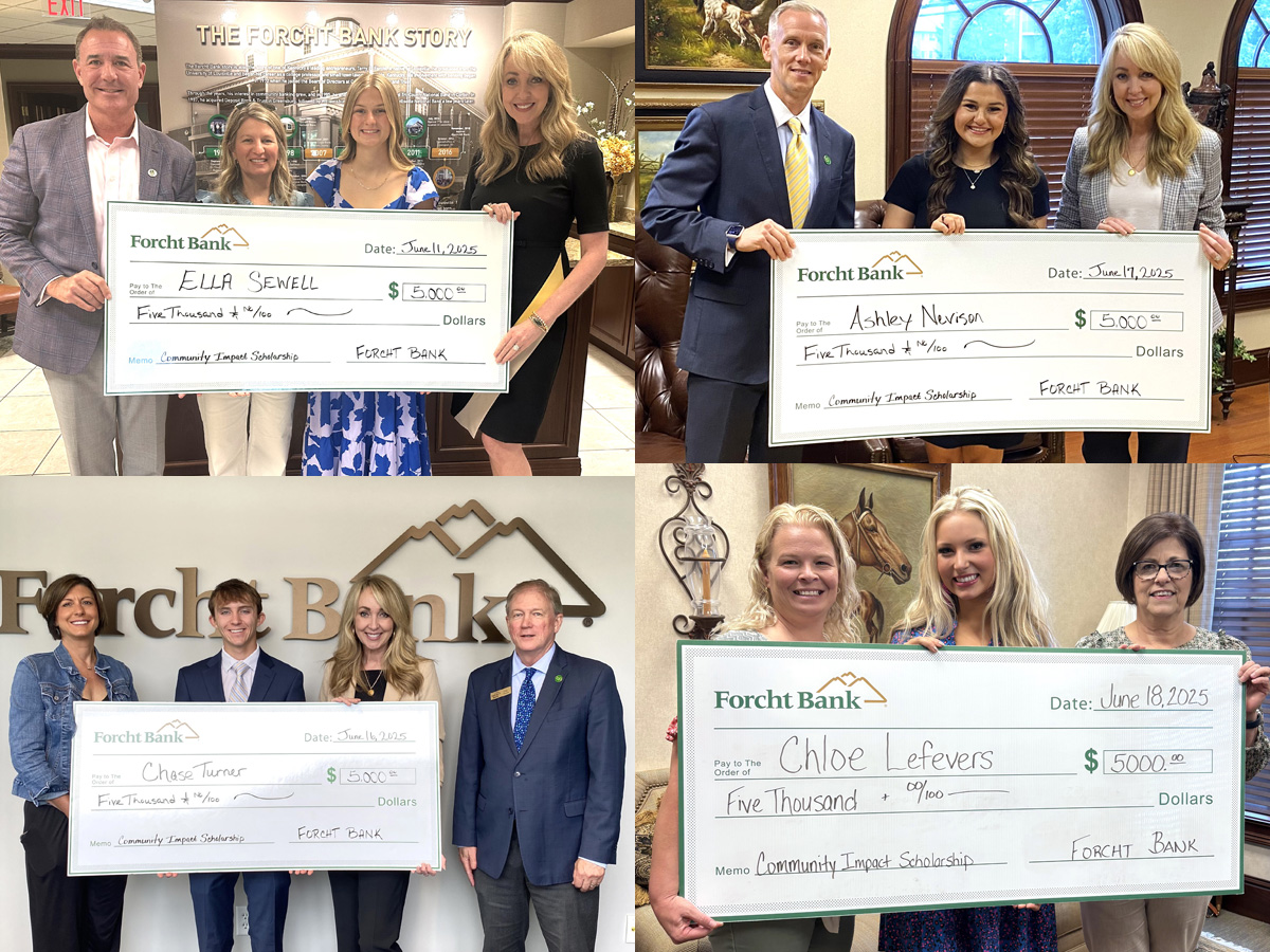 Forcht Bank Community Impact Scholarship Awarded to 4 Local Students ...